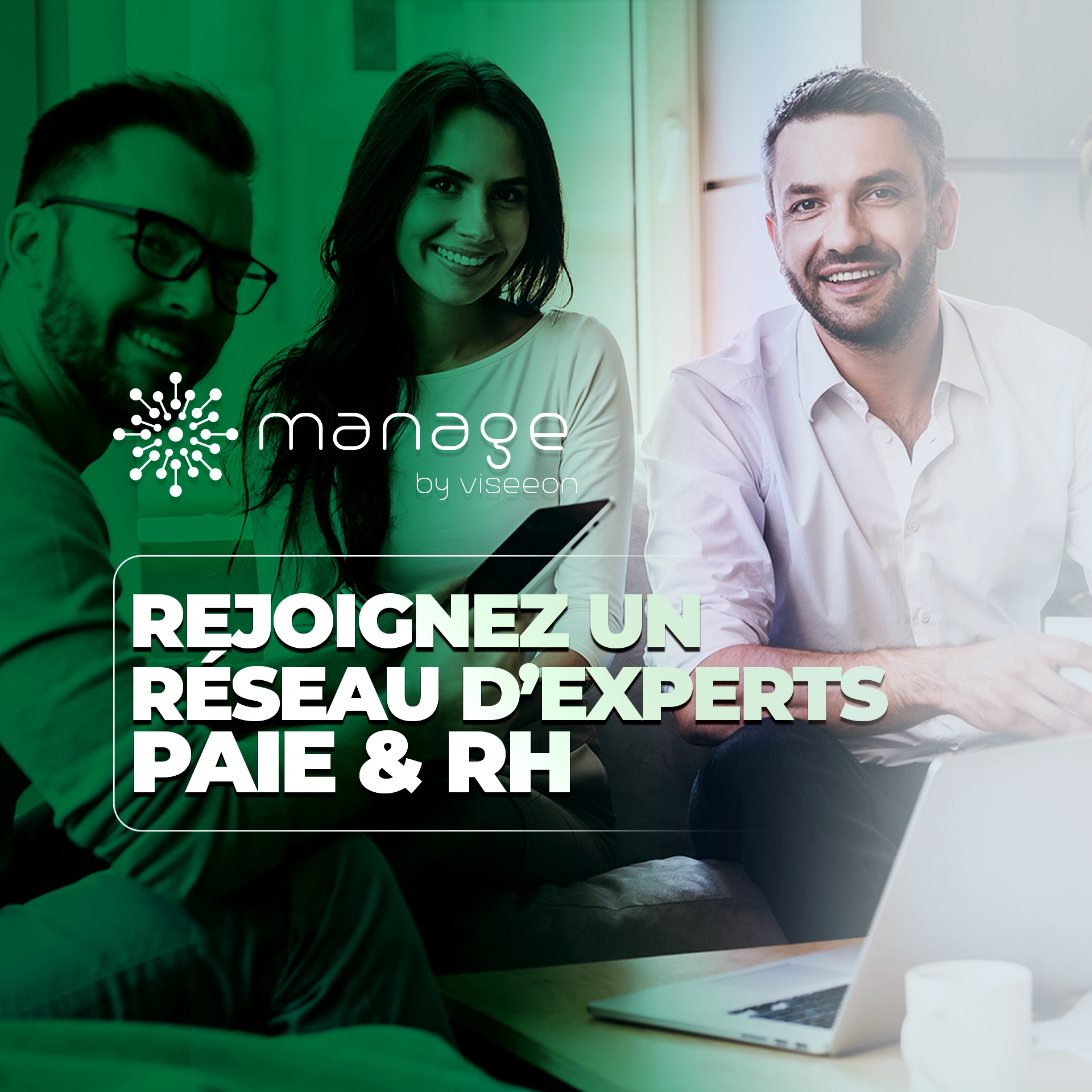 Rejoignez un réseau d’experts Paie & RH | Join Viseeon